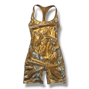 SKIMS | Swim | Skims Metallic Swim Cycle One Piece Swimsuit | Poshmark